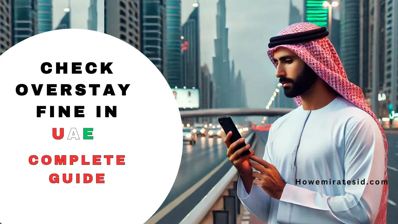 Visit Visa Fine Check- How to Check Overstay Fine in UAE